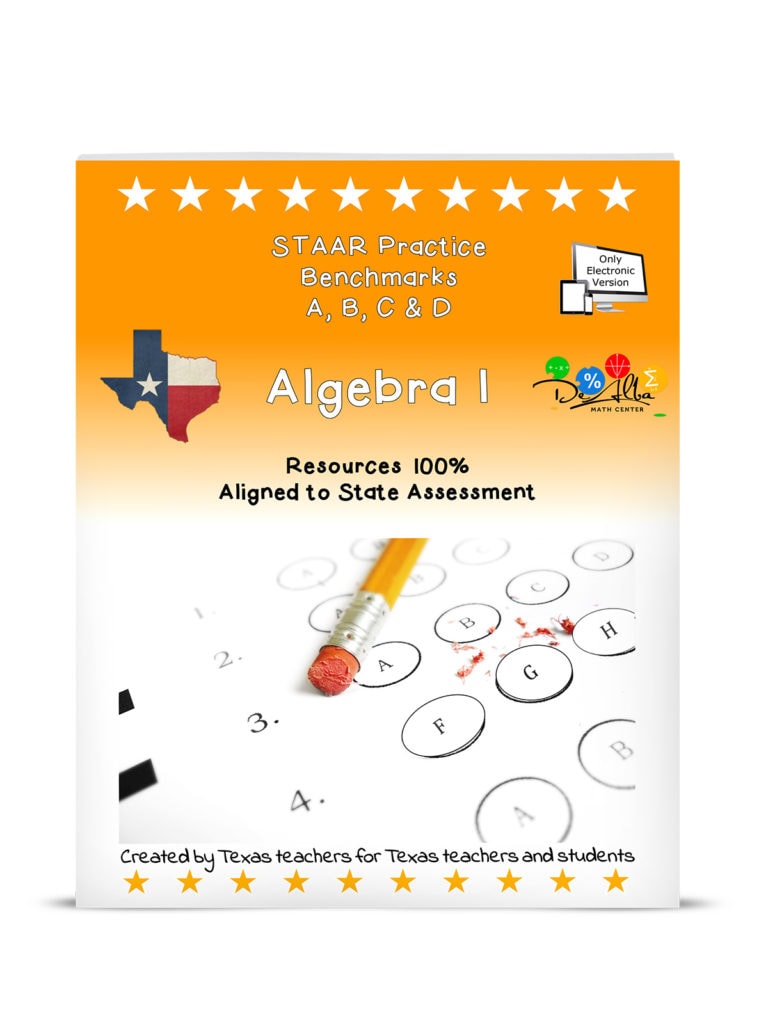 Benchmarks A & B - Algebra I - De Alba Math Center