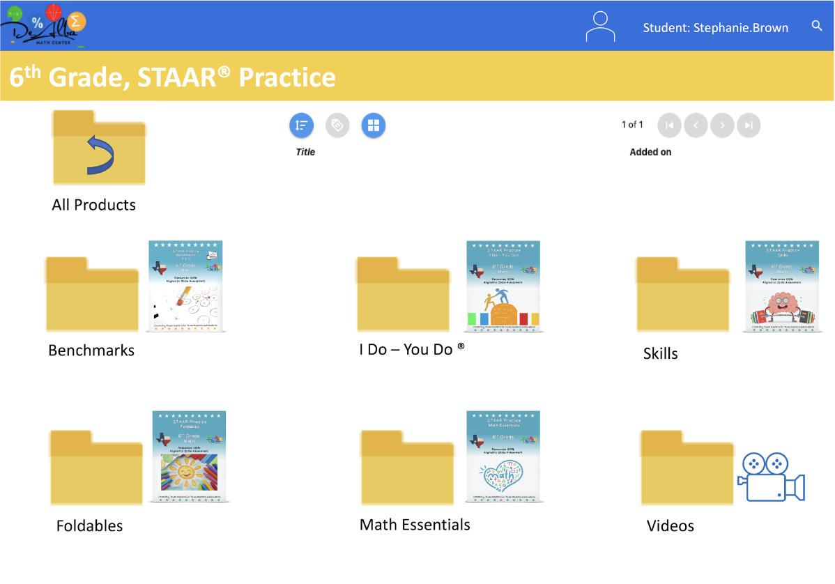 Samples - De Alba Math Center